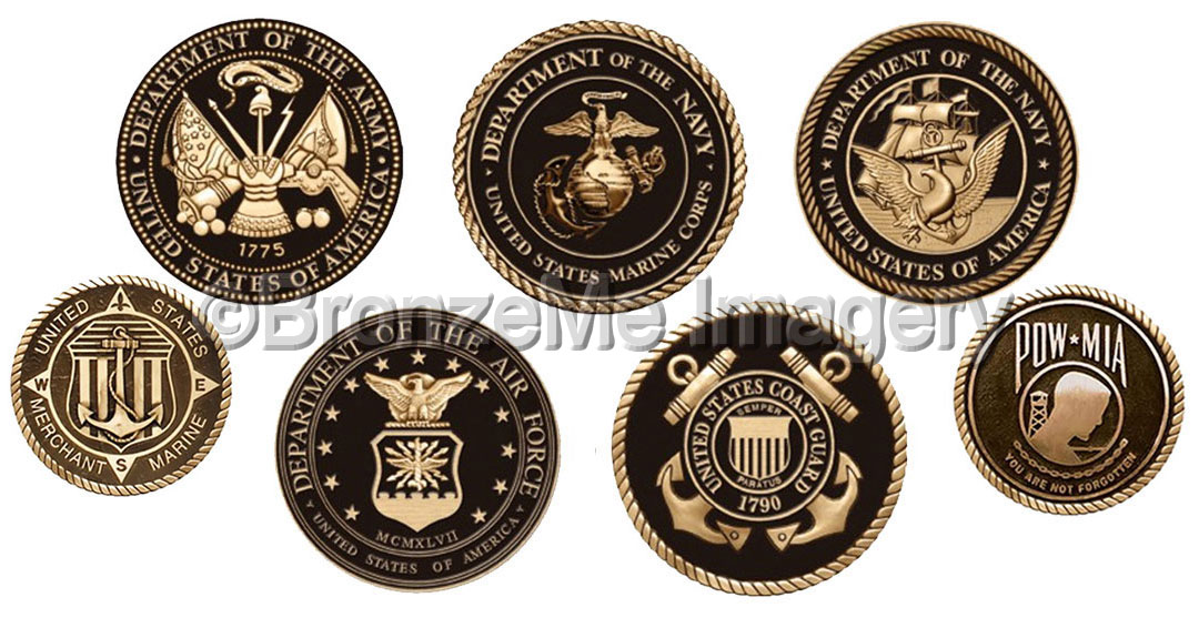 Military Plaques|Military Seals|Military Emblems|Military Statues