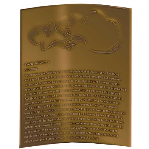 Curved Pole Plaques|FlagPole Plaques