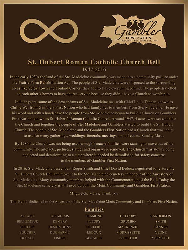 Church Plaque | Religious Plaques | Bronze Church Plaques